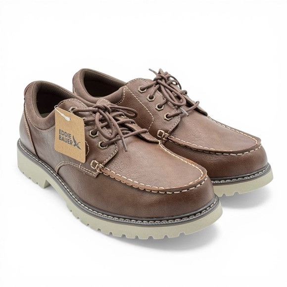 Eddie Bauer | Shoes | Eddie Bauer Strider Tan Brown Casual Boat Shoes ...